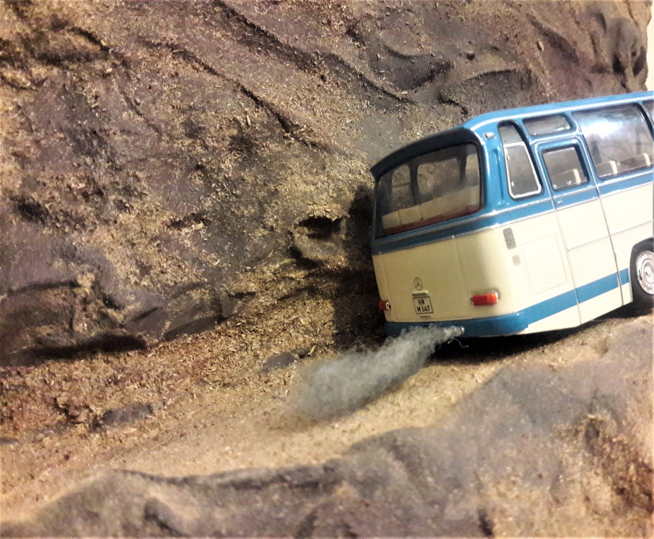 Mercedes-Benz O302 1 | Diorama Sanat